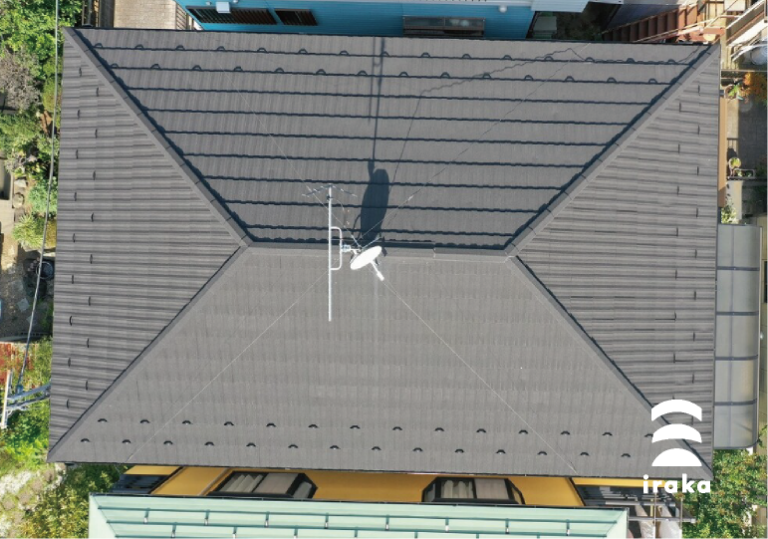いらかの屋根工事【藤沢市】LIXIL Tルーフクラシック 屋根カバー工法｜平塚・株式会社いらか・iraka｜施工実績・施工事例